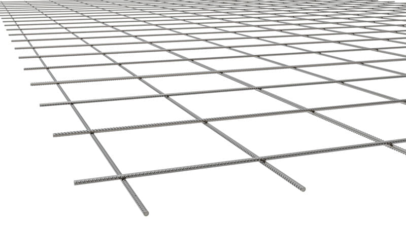 Tela Q138 100x100mm 4,2mm 2,45m X 6m | Aço Cearense